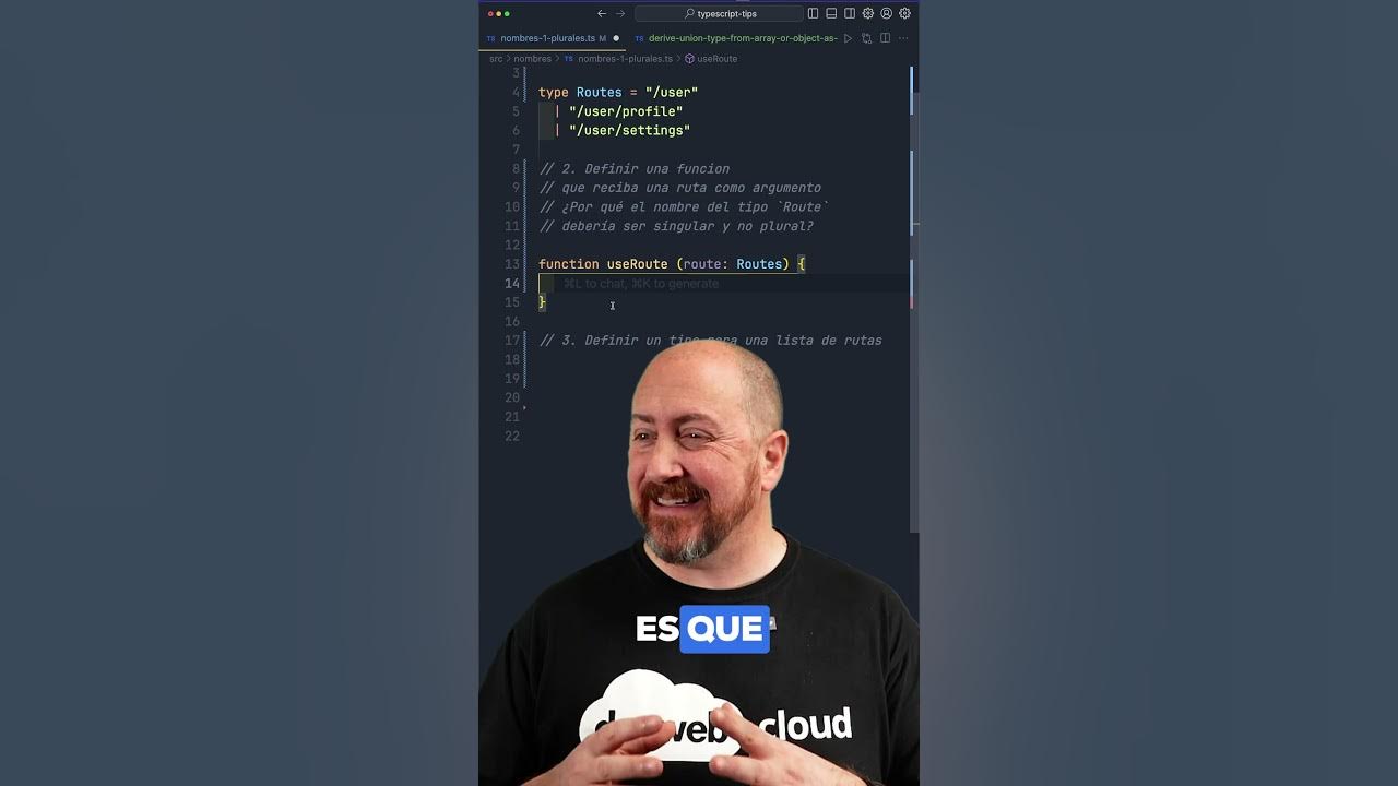 Trucazo de Typescript si eres frontend #programacion #frontend #programacionweb - YouTube