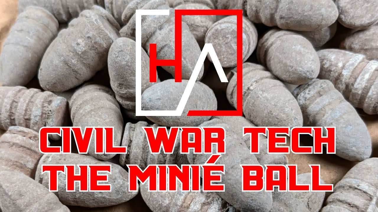 Civil War Weapons Minie Ball - YouTube