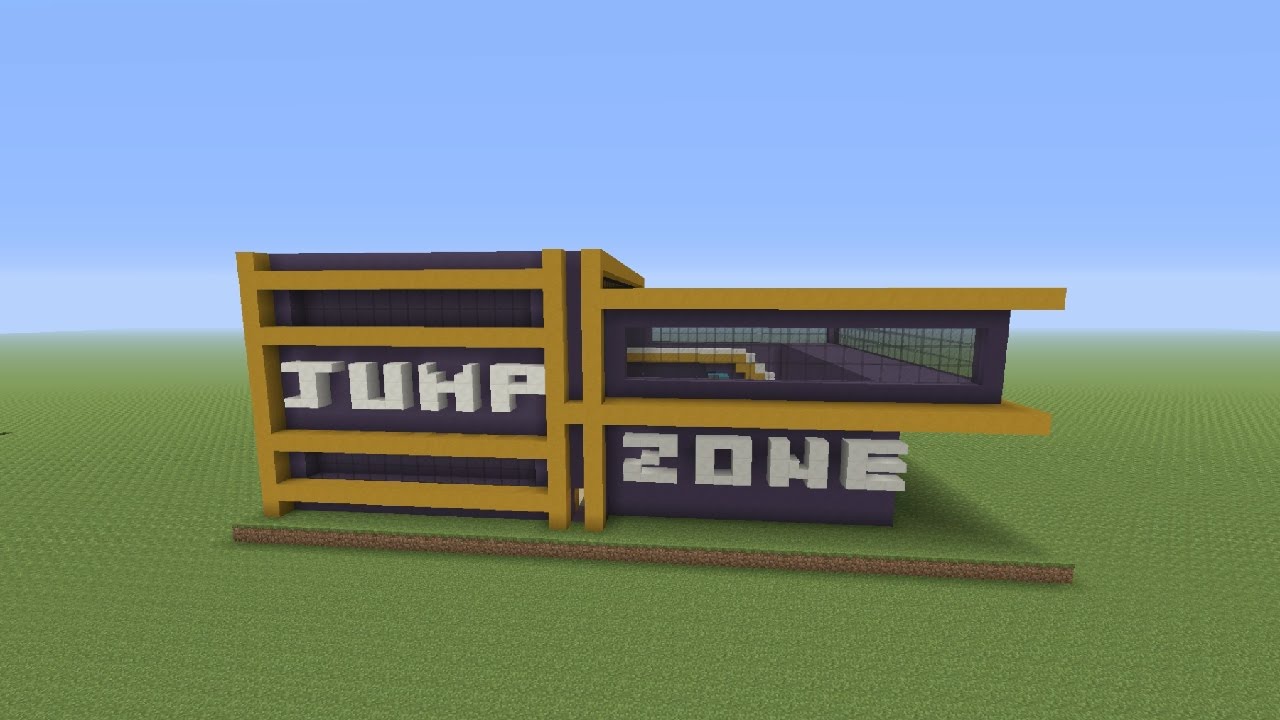 Minecraft Tutorial: How To Make A Trampoline Warehouse? - YouTube
