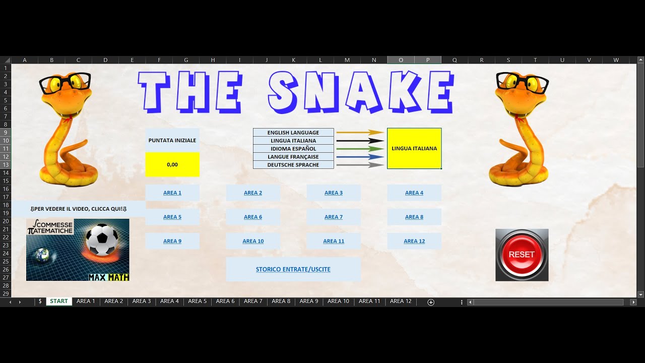 THE SNAKE: Sports betting app. Scommettere su qualsiasi sport con una ...