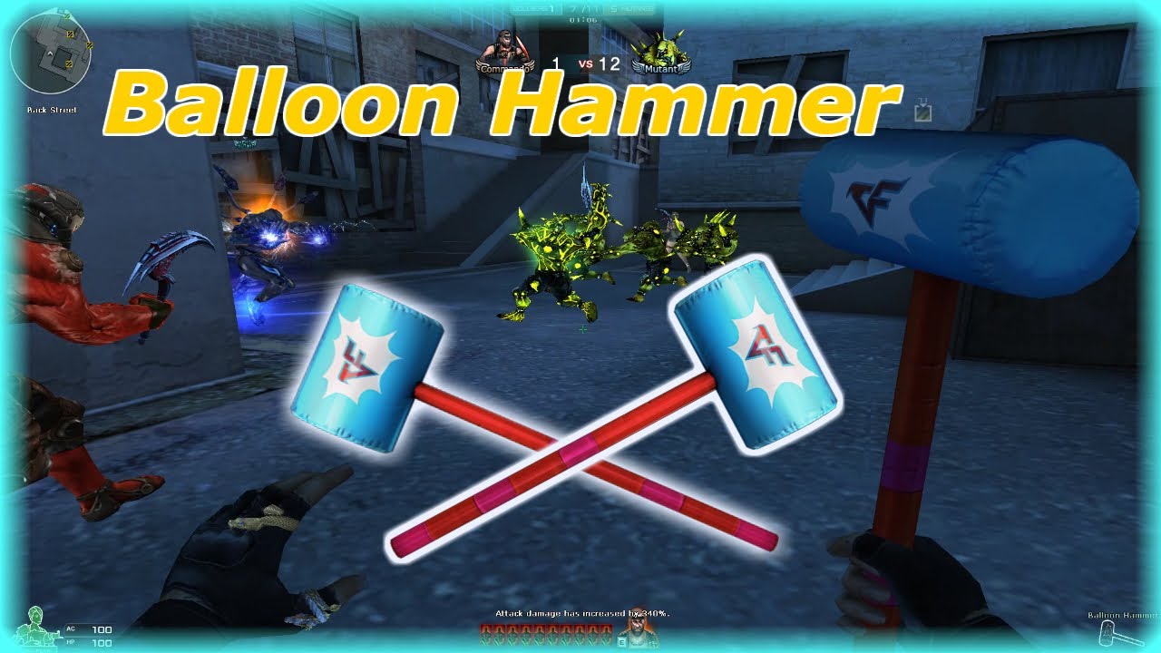 CF WEST: Balloon Hammer Squad - YouTube