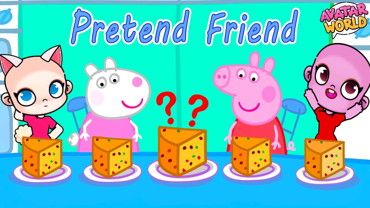 Peppa Pig in Avatar World | Pretend Friend | In The Future - YouTube