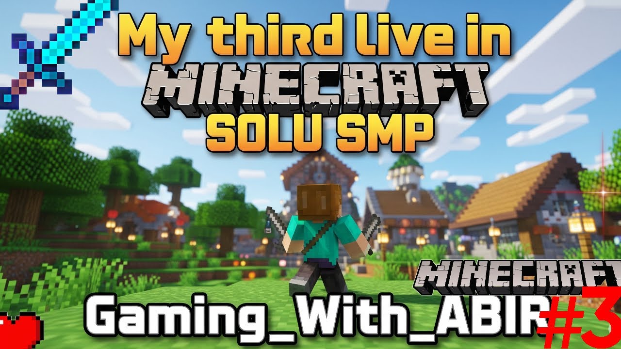 Im Live in ~~''Minecraft''Soul smp - YouTube
