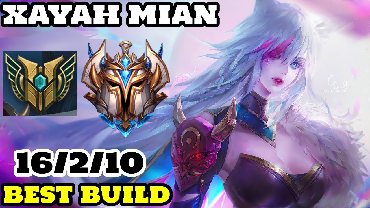 wild rift xayah - Full Gameplay xayah Best build "Xayah Main" - YouTube