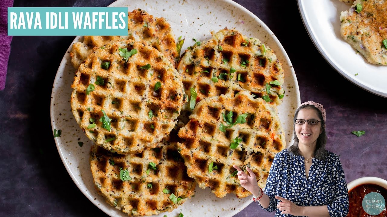 Savory Waffles with an Indian Twist | RAVA IDLI WAFFLES - YouTube