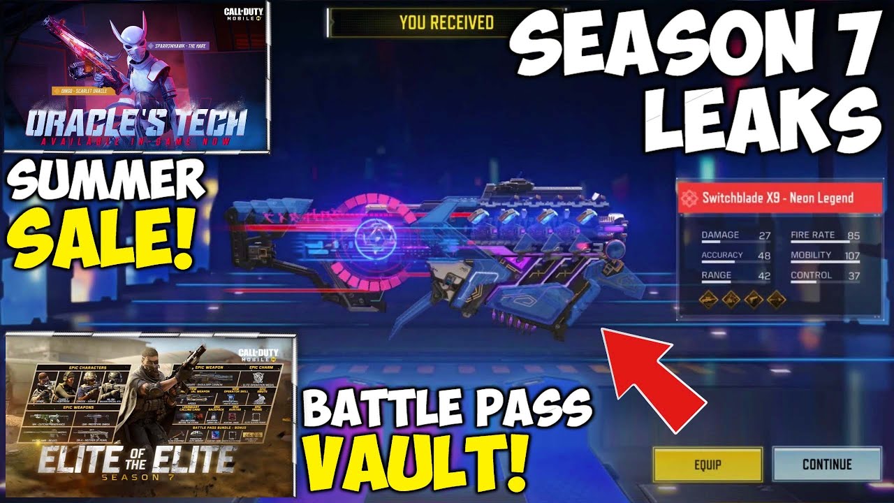 Summer Sale | Mythic Switchblade X9 Return? | Battle Pass Vault | COD ...