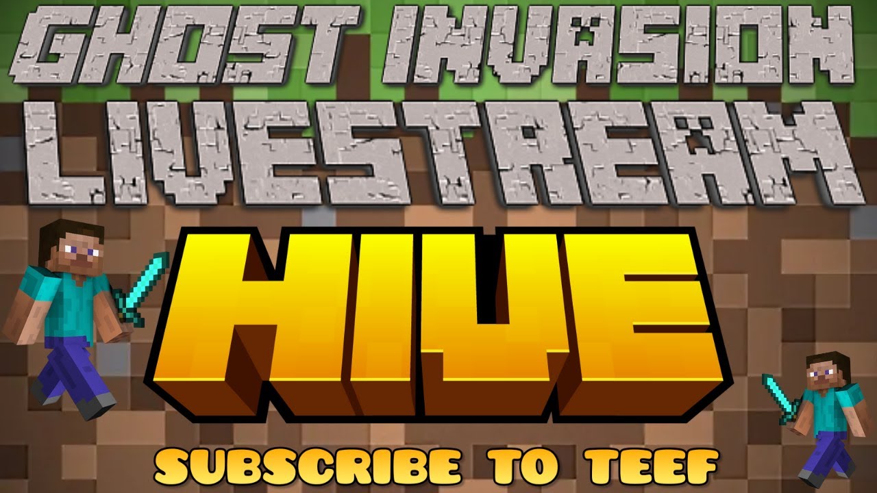 Playing Minecraft Ghost Invasion - Halloween Special - The Hive - YouTube