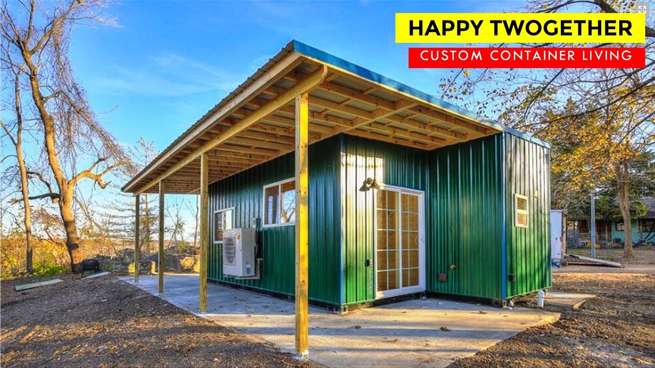 Happy Twogether: $58K Tiny Home by Custom Container Living - YouTube