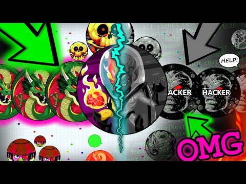 99,9% IMPOSSIBLE SAME SIZE AUTOSPLIT POPSPLIT IN AGARIO (Agar.io GLITCH)