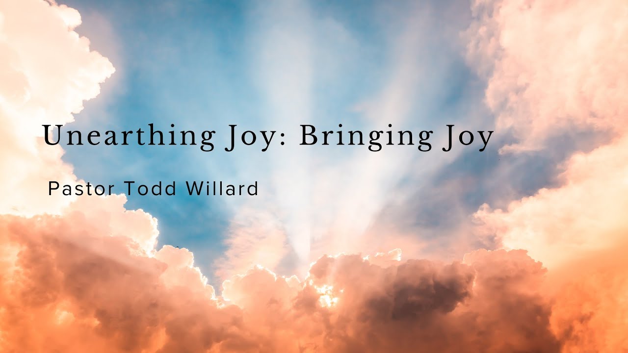Unearthing Joy: Bringing Joy | First Church Traditional Service | 2/23/2025 - YouTube