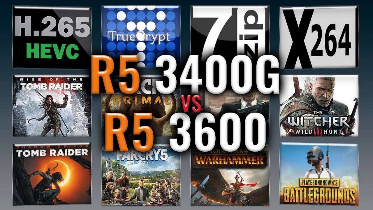 Ryzen 5 3400G Vs Ryzen 5 3600 Benchmarks Test Review Comparison Ryzen 5 3400G Vs Ryzen 5 3600 Benchmarks Test Review Comparison