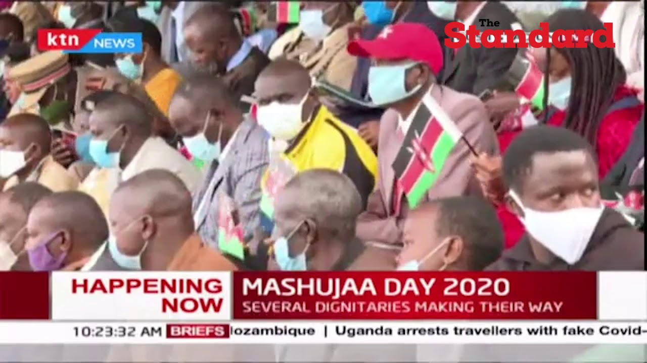 How CS Matiangi and Magoha arrived at Gusii stadium in style - YouTube