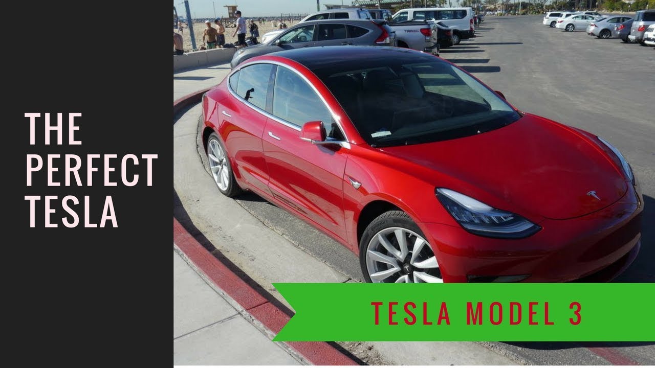 First Look TESLA MODEL 3 FIRST DRIVE - YouTube