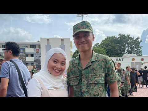 MY BOYFRIEND'S PASSING OUT PARADE(POP) @ PASIR LABA CAMP - YouTube