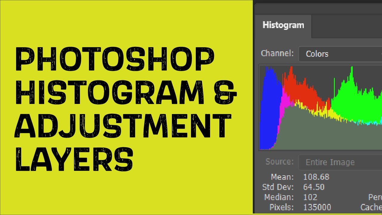 Adobe Photoshop Adjustment Layers and Histogram Tutorial - YouTube