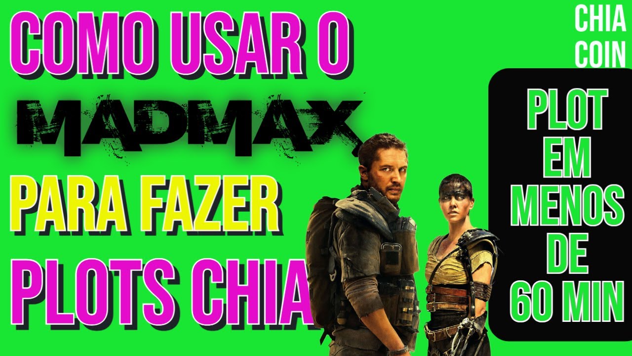 PLOTS CHIA EM MENOS DE 60 MIN COM MADMAX - COLOQUE VEL. 1.5 - YouTube