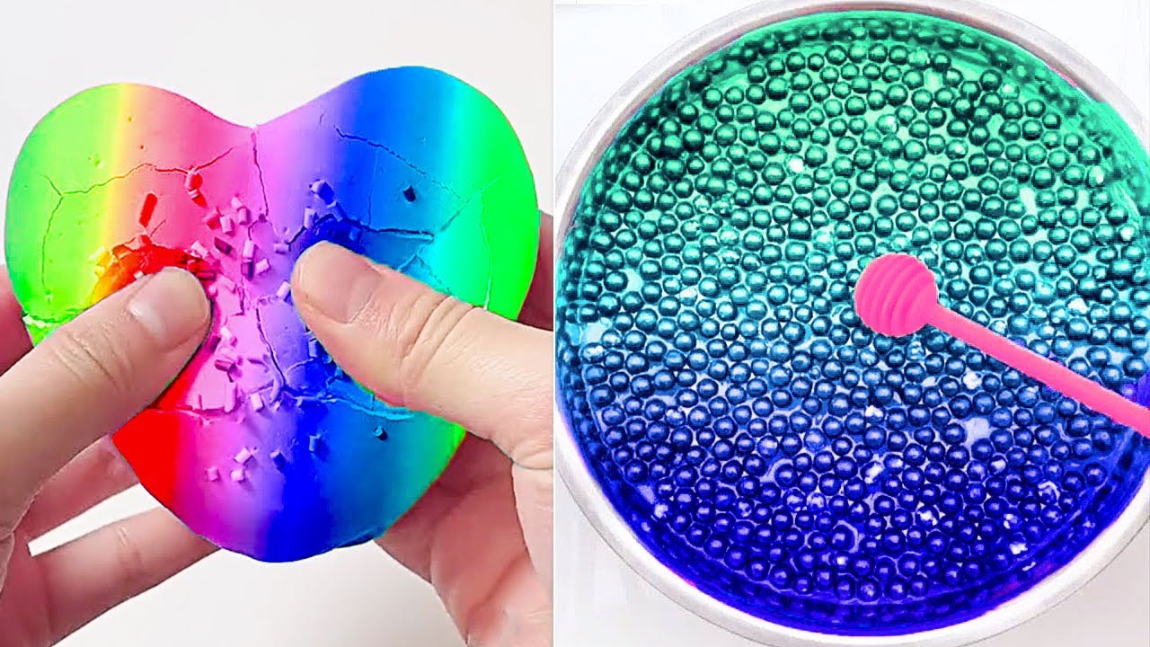 Satisfying Slime ASMR - Relaxing Slime Videos #827 AWESOME SLIME - YouTube