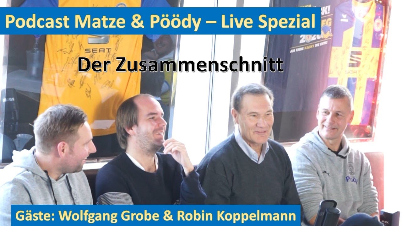 Podcast Matze & Pöödy - Spezial Gäste: Wolfgang Grobe und Robin ...