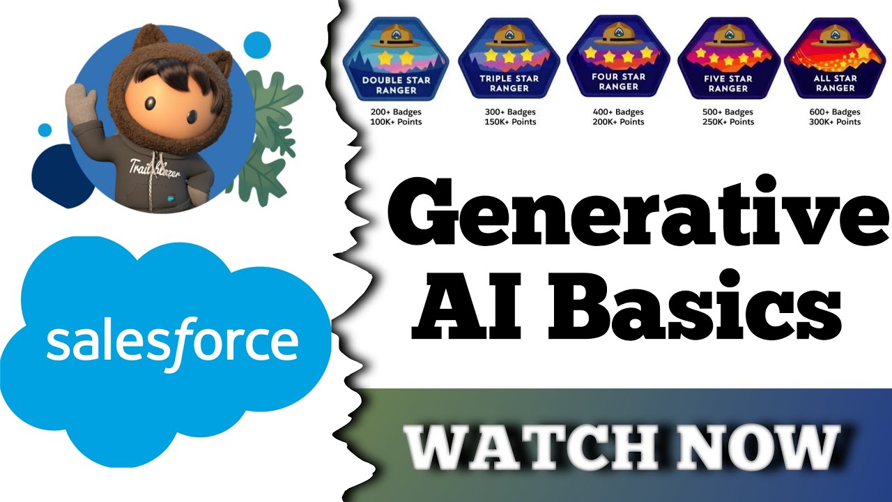 Generative AI Basics | Salesforce Trailhead | Quiz Solutions - YouTube