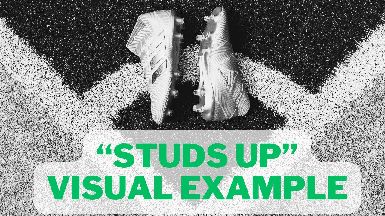 "Studs Up" Example Tackle - YouTube