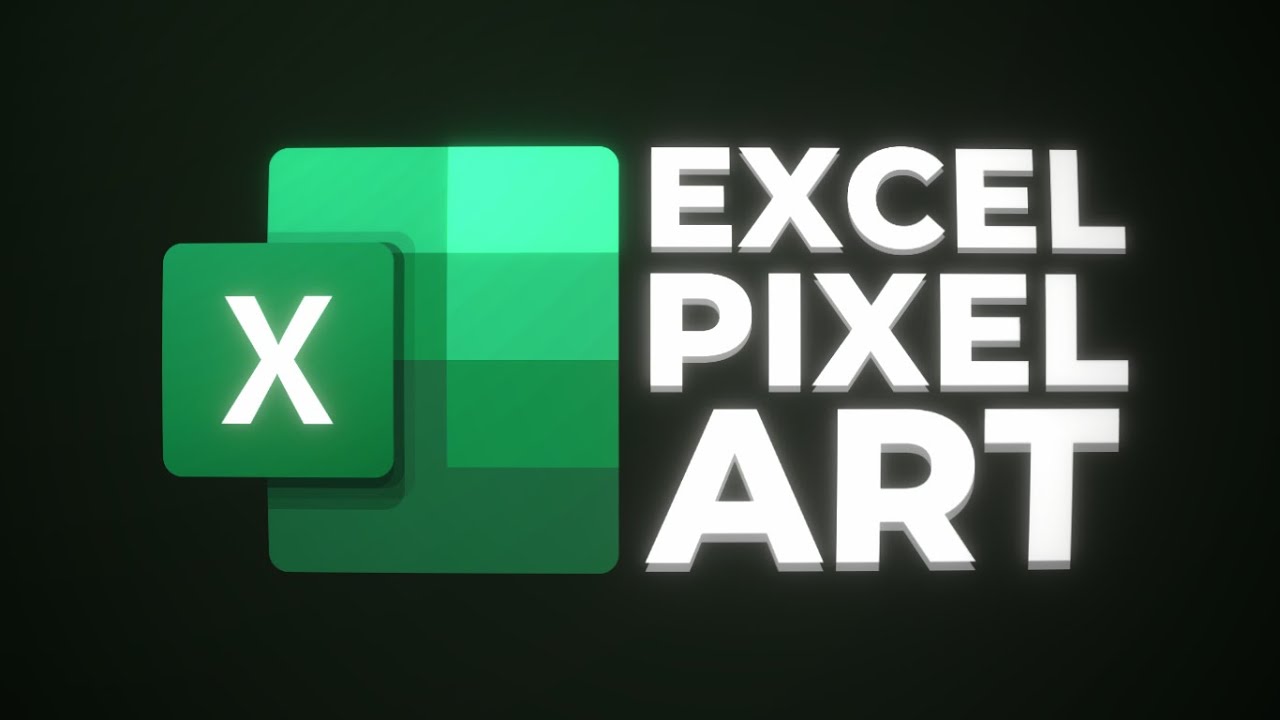 Making PIXEL ART in EXCEL! - YouTube