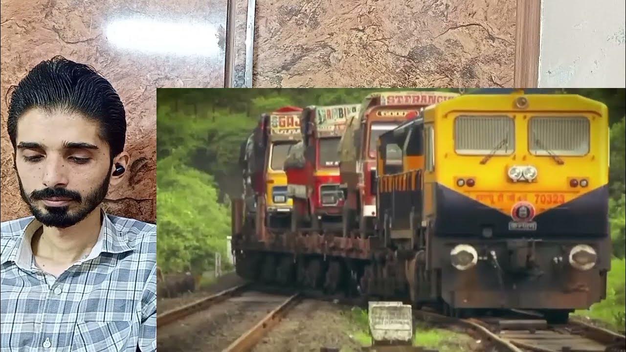 Why India Built Konkan Railways Reaction Pakistan | Indian Railways Reaction Pakistan | - YouTube