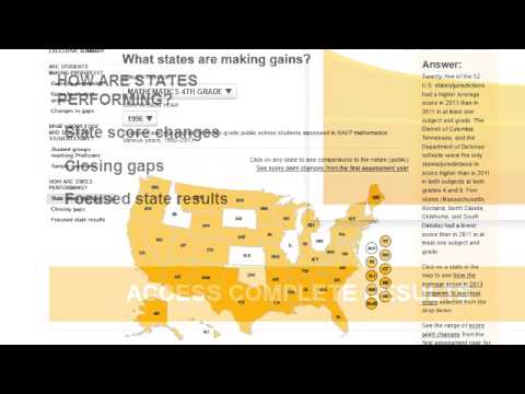 How are States Performing in Mathematics and Reading? - YouTube