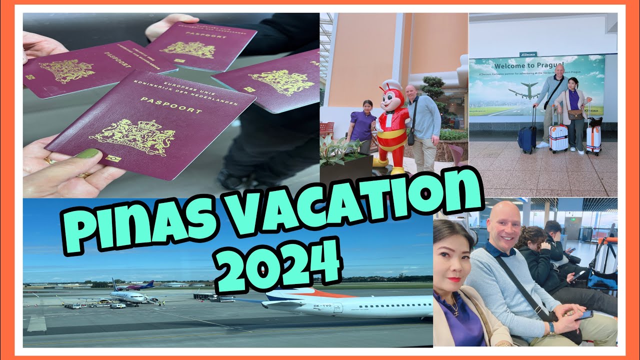 FLIGHT AMSTERDAM TO MANILA | PINAS VACATION 2024 PART 1 | OKADA HOTEL ...