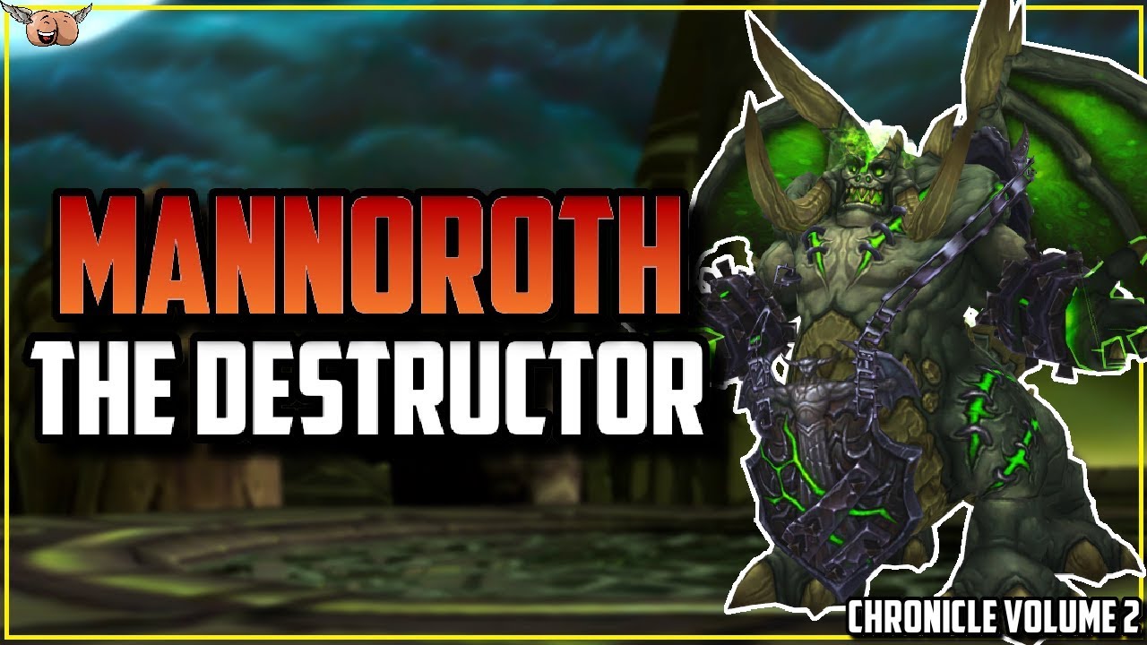 Warcraft Lore [Chronicle Vol 2] - Mannoroth the Destructor / Shackles ...