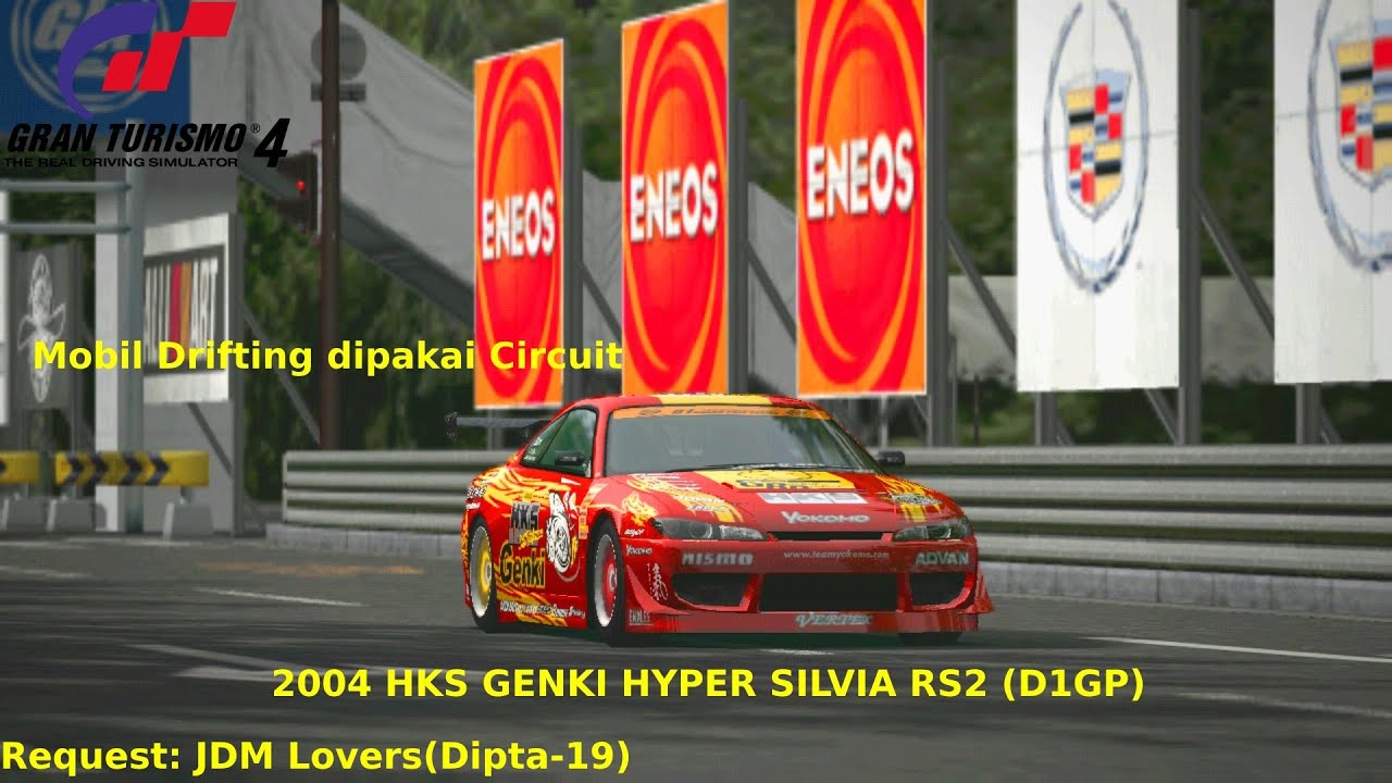 Gran Turismo 4 Gameplay #2 - 2004 HKS GENKI HYPER SILVIA RS2 (D1GP ...