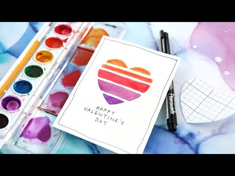 Easy DIY Valentine's Day Card (Minimal Supplies Needed)