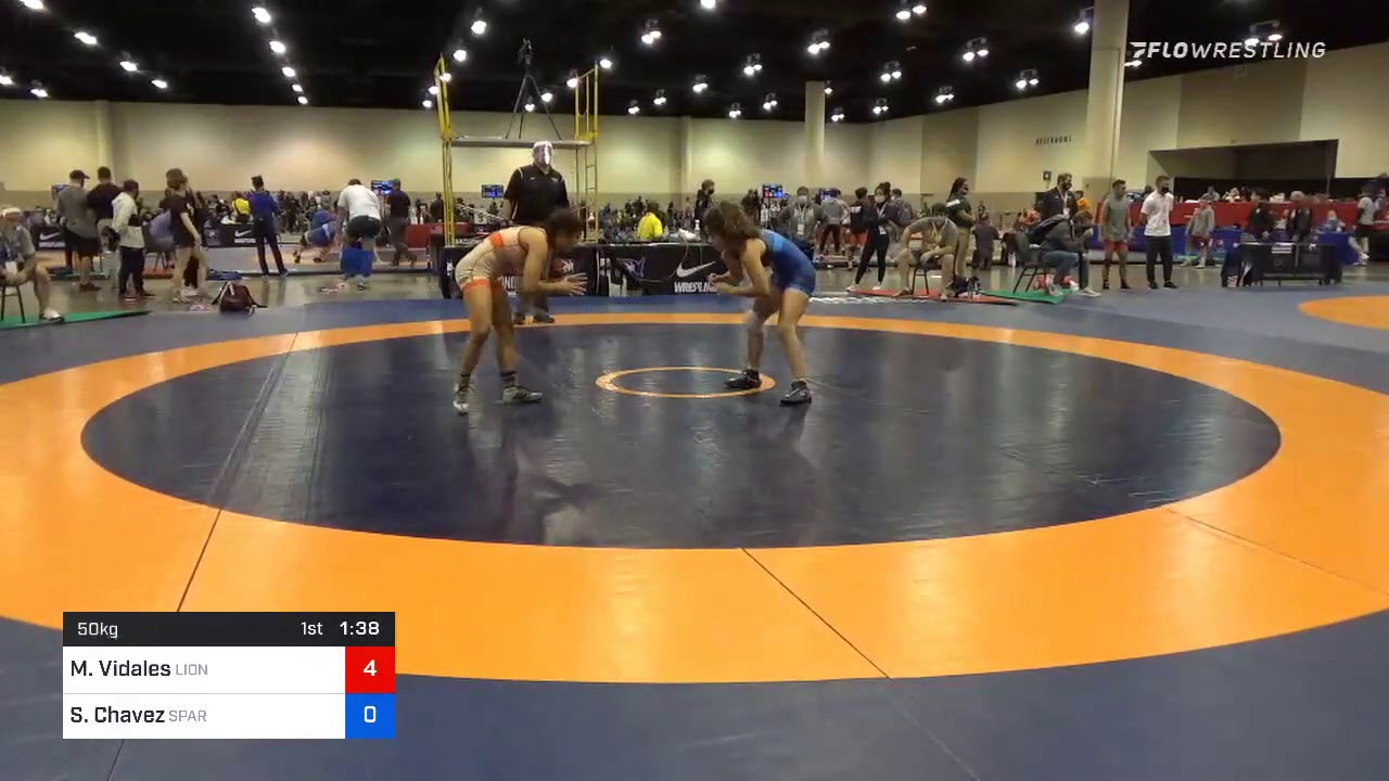 50 Kg Semifinal Maria Vidales Lion Wrestling Club Vs Samara Chavez ...