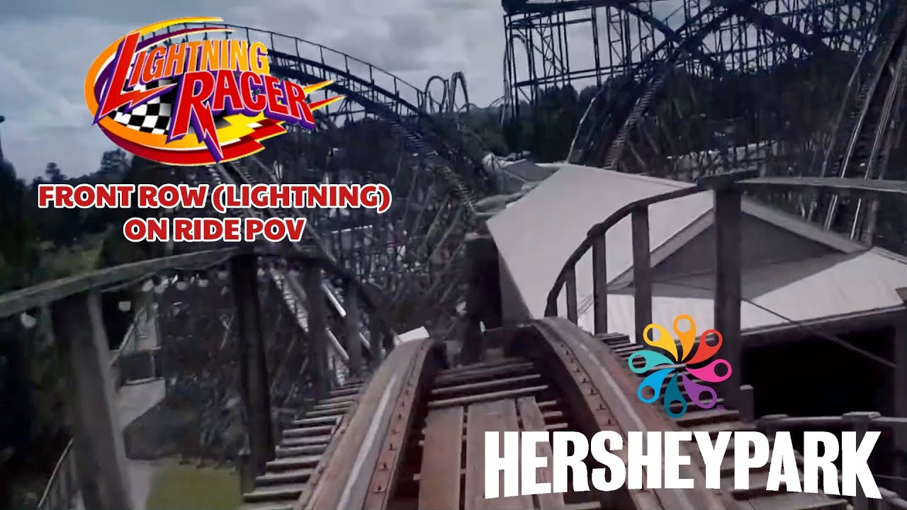 Lightning Racer (Lightning) Front Row On Ride POV - Hersheypark - YouTube