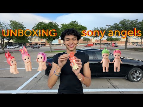 sony angels unboxing video - YouTube