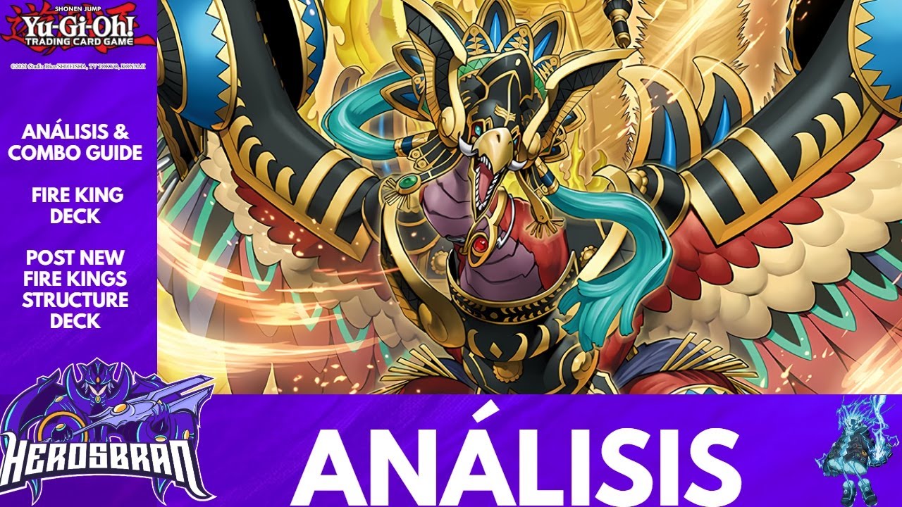 Yu-Gi-Oh! ANÁLISIS Y COMBOS DEL DECK FIRE KING | Se viene el meta ...