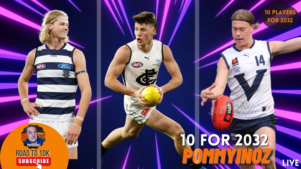 AFL 2022 | Pom's Top 10 | Top 10 AFL Players in 2032! - YouTube