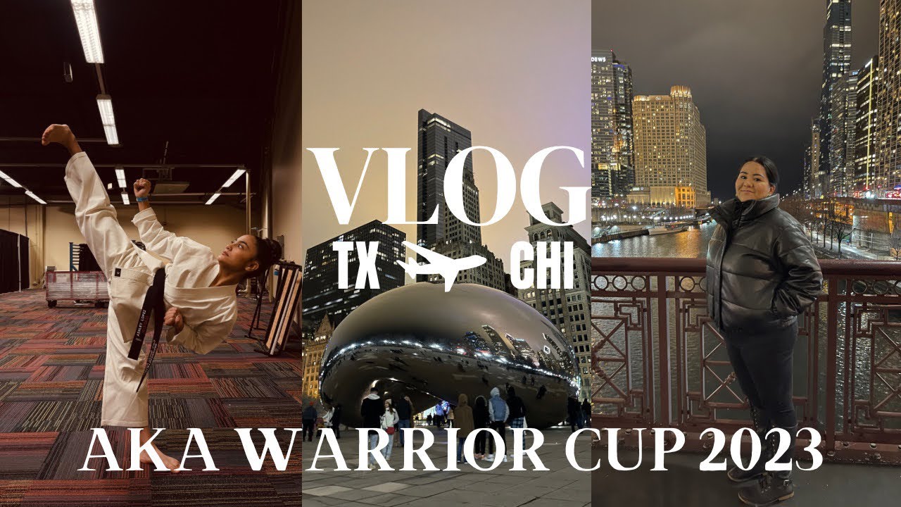 Travel Vlog- Chicago, Illinois (AKA WARRIOR CUP 2023) | Chelsea Lopez ...