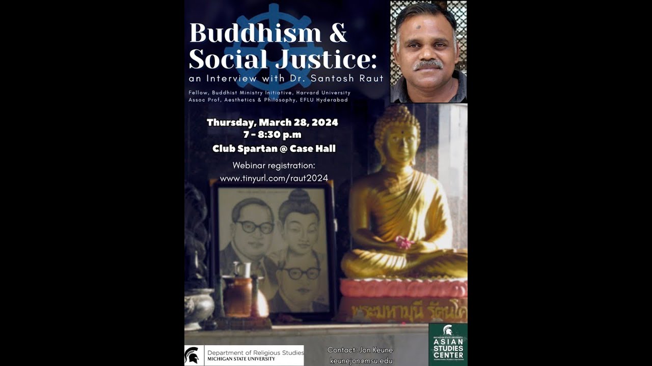 Buddhism & Social Justice: An Interview with Dr. Santosh Raut - YouTube