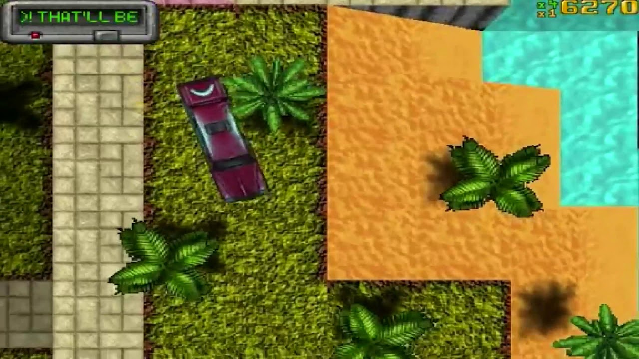 GTA (1997) - Phone 2 (Bent Cop Blues) [4K 60FPS] - YouTube