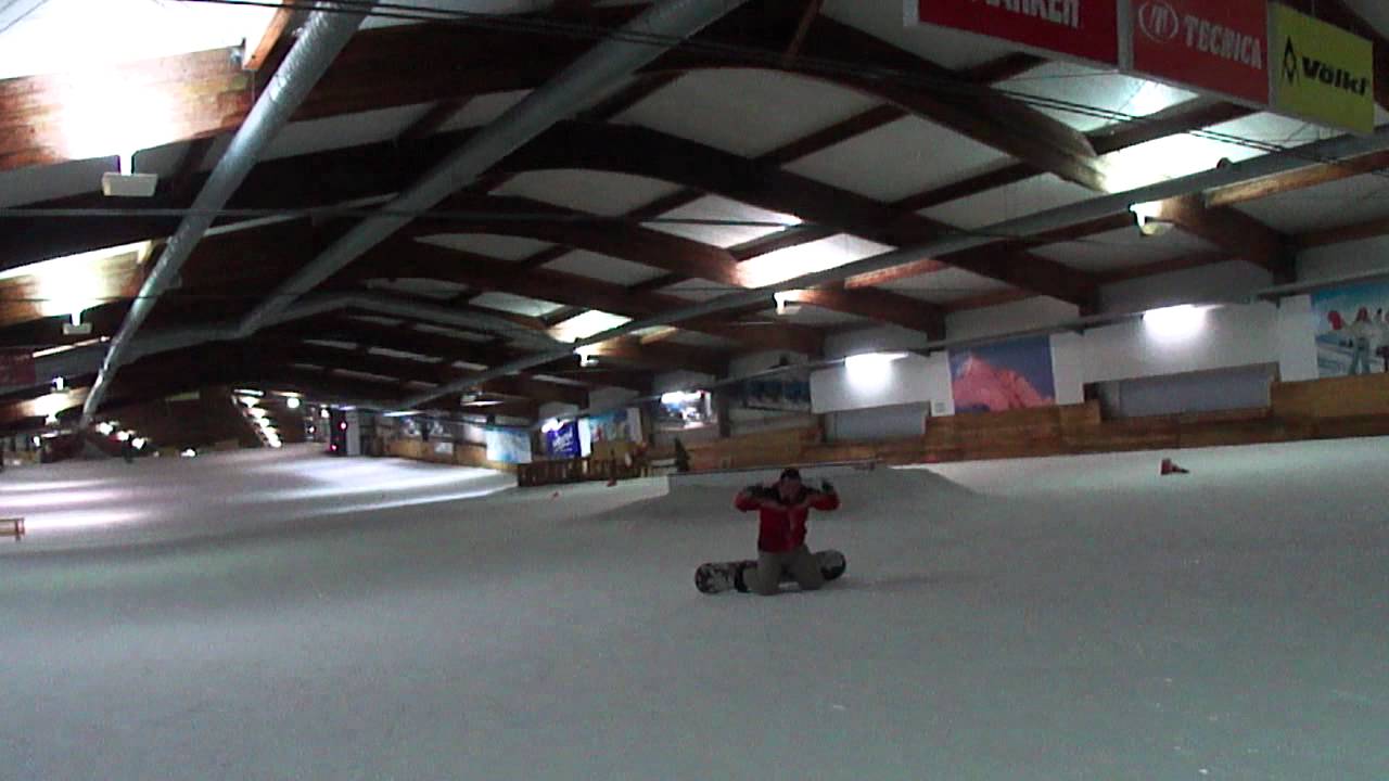 Snowboarding Alpincenter Bottrop - YouTube