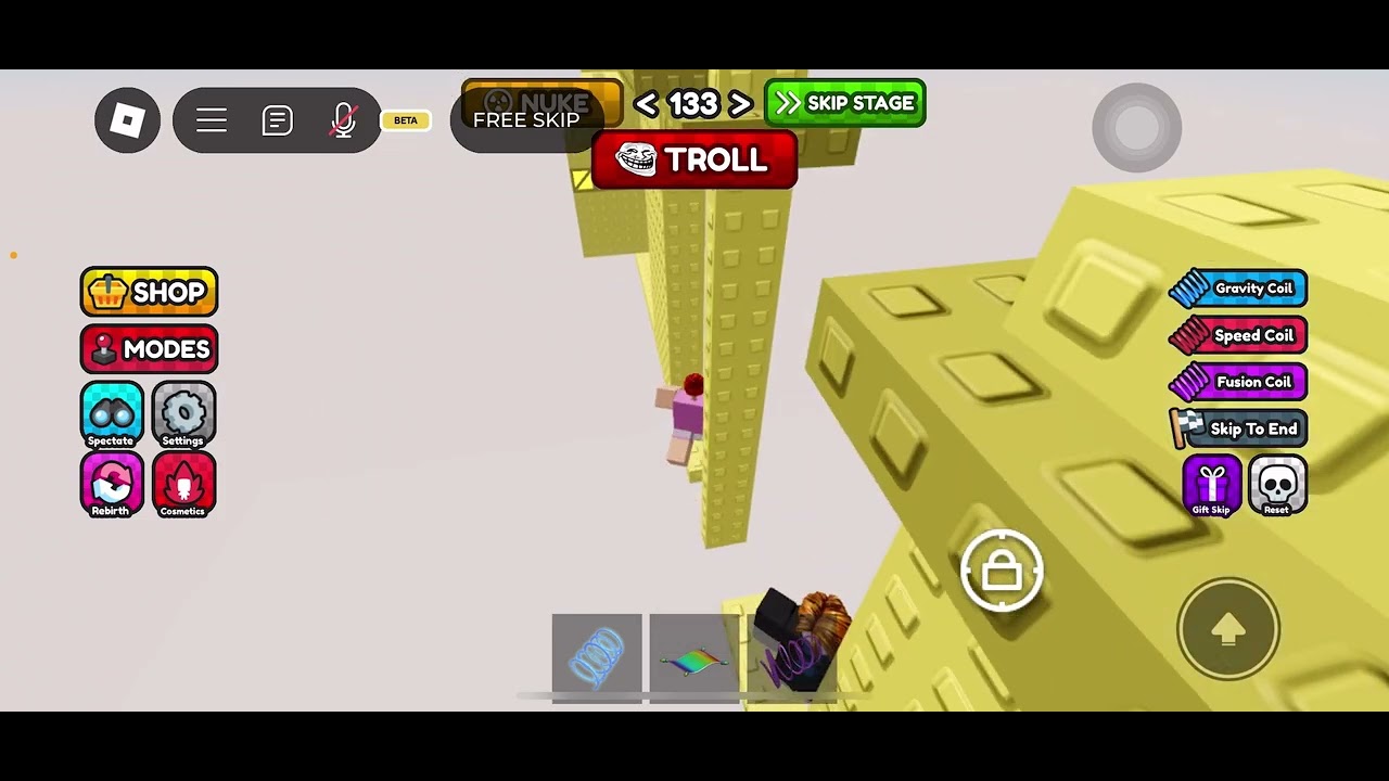 Playing No Noobs Obby on Roblox as a Noob - Level 133 (It took me over ...