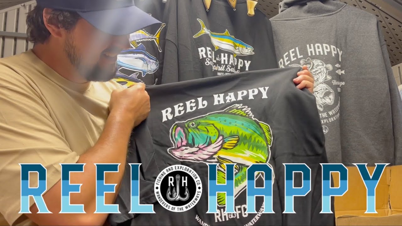 WELCOME TO REEL HAPPY! // Unboxing! - YouTube
