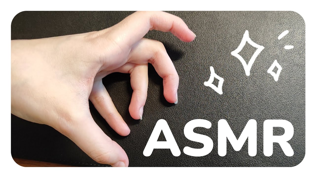 ASMR • scratching & tapping • increasing aggression & speed • finger ...