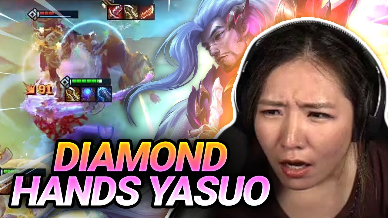 *DIAMOND HANDS* ON YASUO = BROKEN! (STREAMER LOBBY) | TFT Dragonlands ...