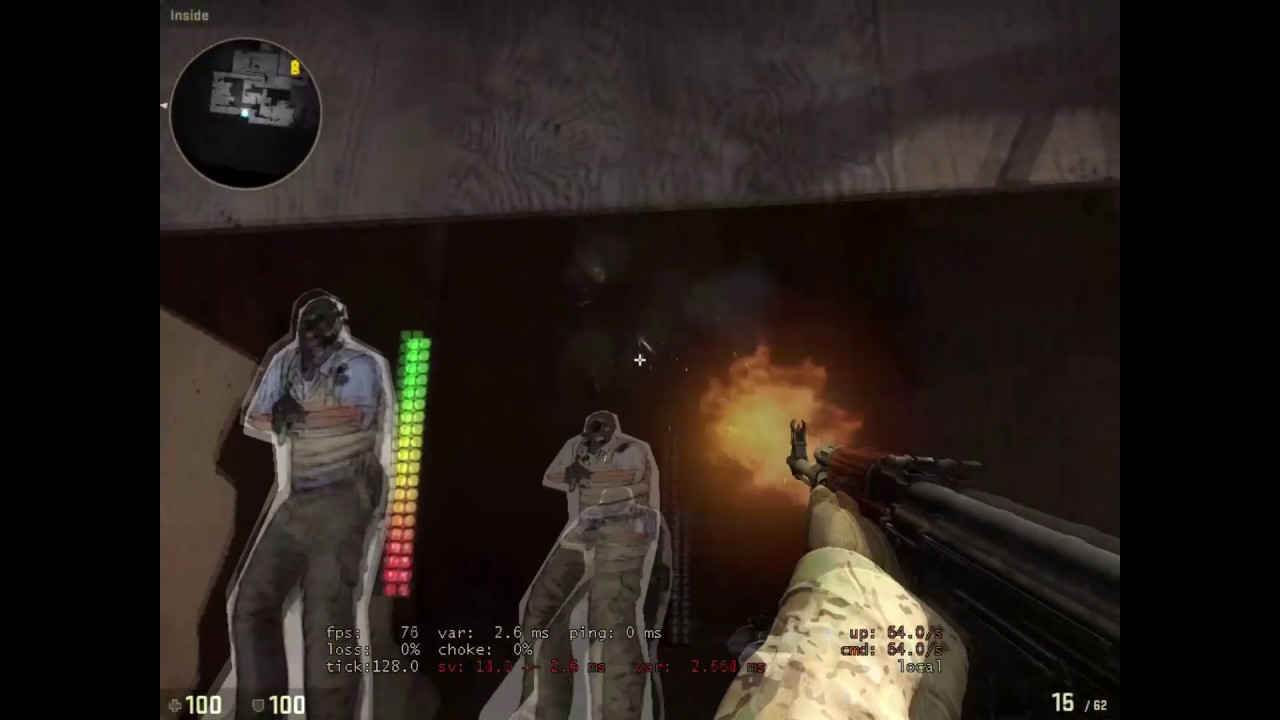 csgo gun range 20:2 seconds - YouTube