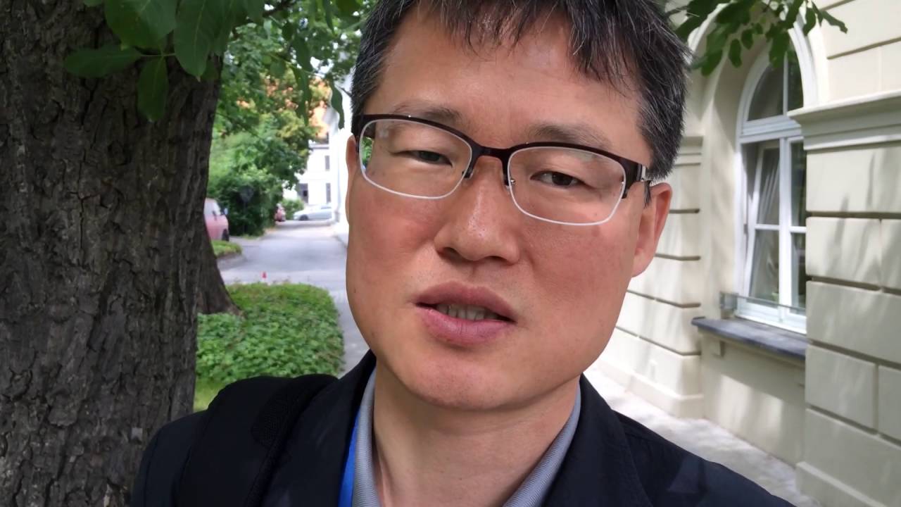 Jong-Beom Baek from Unist in Korea, at Graphene Week 2016 - YouTube