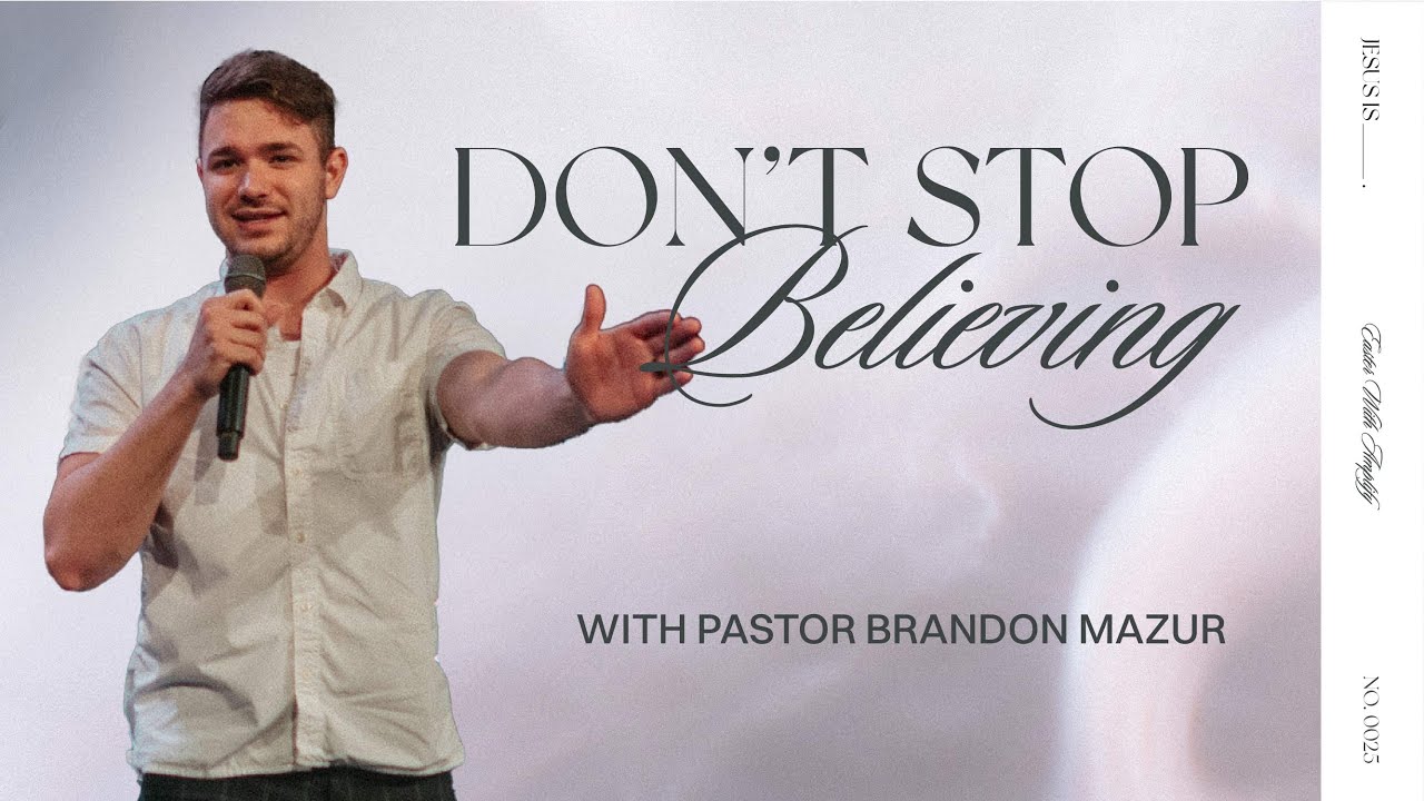 Don't Stop Believing | Brandon Mazur - YouTube