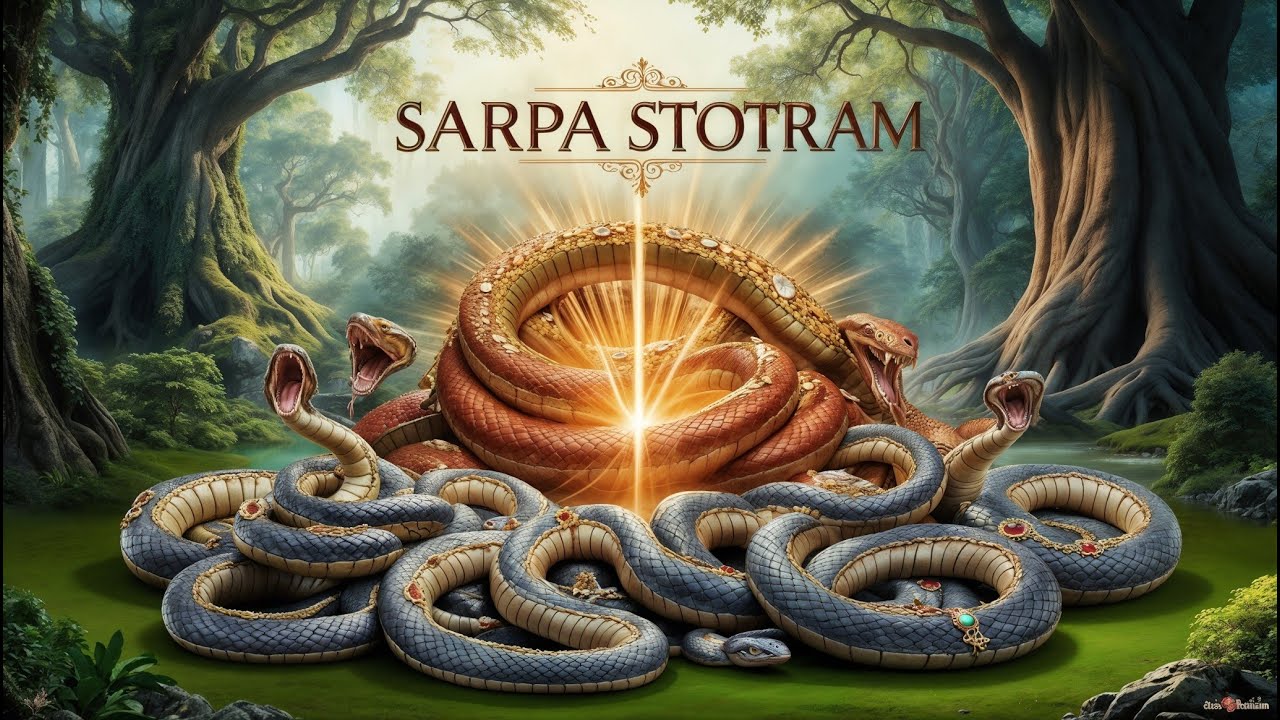 Sarpa Stotram: सर्पों की कृपा प्राप्त करें इस पवित्र स्तोत्र से #bhakti ...