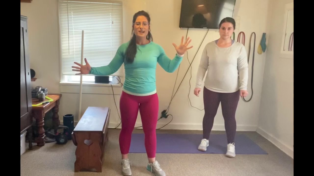 At home workout #2! With a surprise visit from Cooper! 🐾 - YouTube