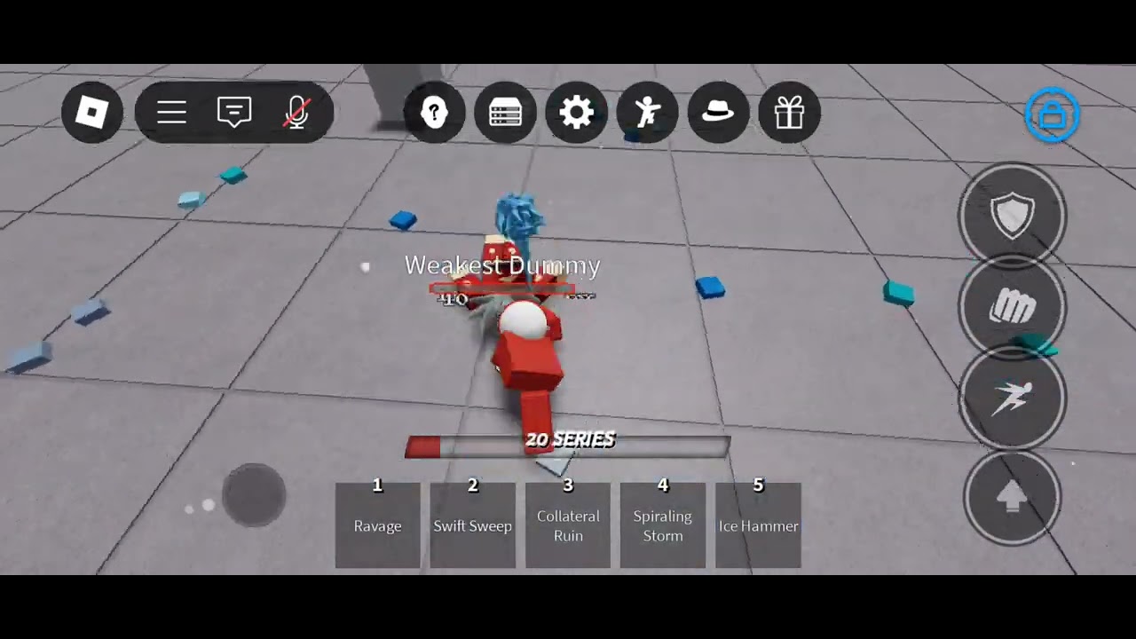 how to use the Ice hammer move in tsb - YouTube